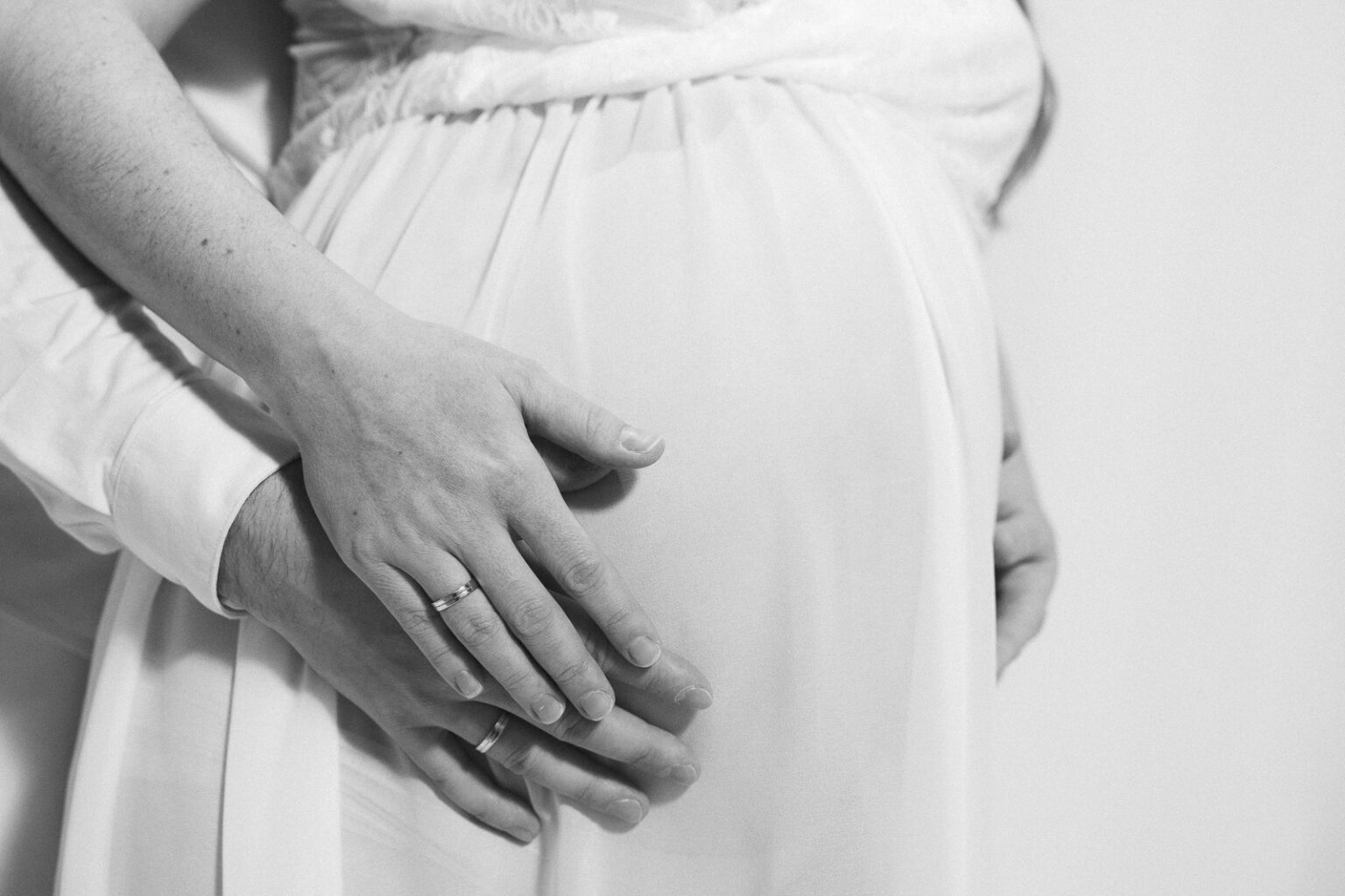 Ballroom Dancers Romantic Maternity Photos | Wyckoff, New Jersey